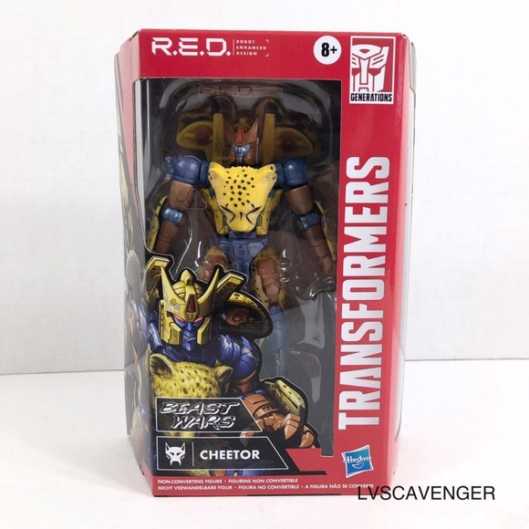 Hasbro | Toys | Transformers Hasbro Red Beast Wars Cheetor | Poshmark